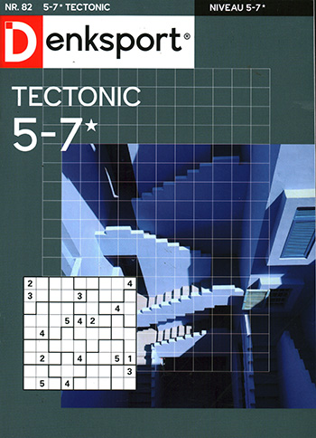 Denksport Tectonic - 5-7* 82 2022 online bestellen bij Aboland