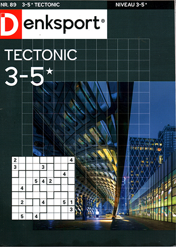 Denksport Tectonic - 3-5* 89 2022 online bestellen bij Aboland