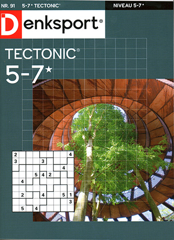 Denksport Tectonic - 5-7* 91 2023 online bestellen bij Aboland