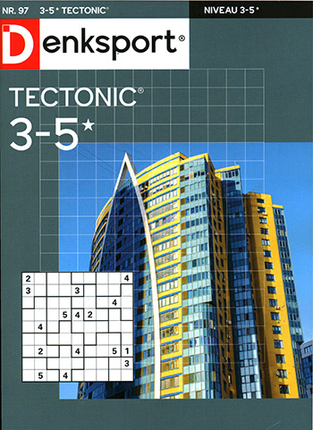 Denksport Tectonic - 3-5* 97 2023 online bestellen bij Aboland