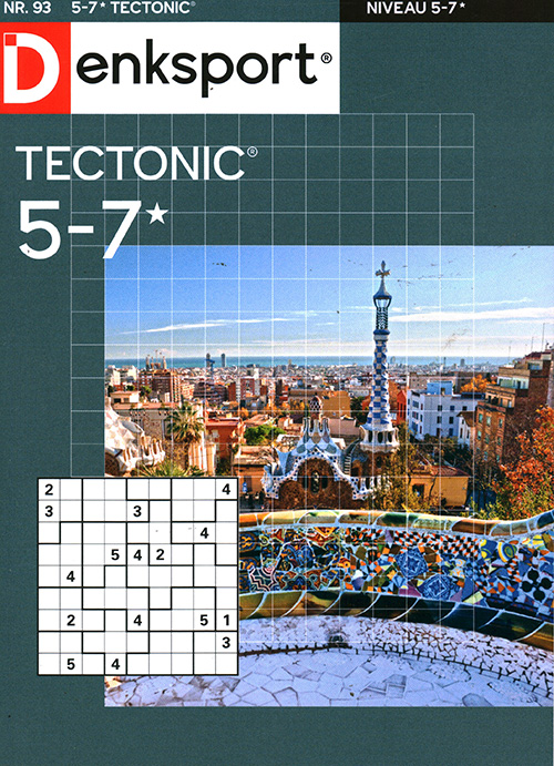 Denksport Tectonic - 5-7* 93 2023 online bestellen bij Aboland