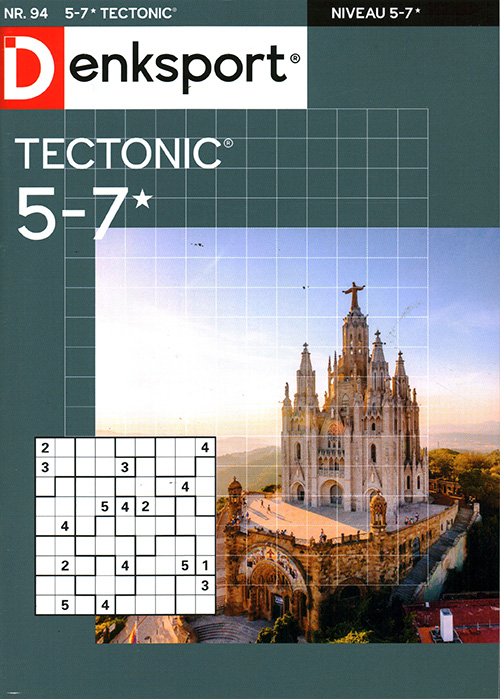 Denksport Tectonic - 5-7* 94 2023 online bestellen bij Aboland