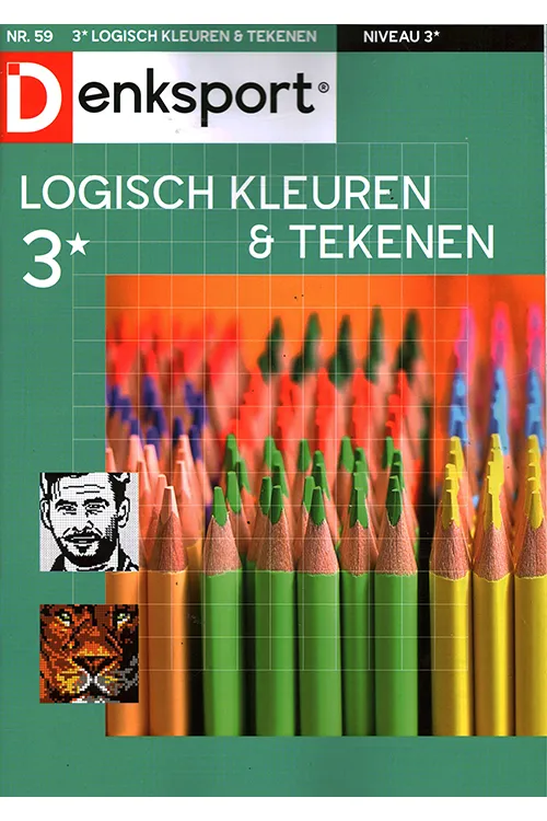Denksport Logisch Kleuren en Tekenen – 59 2023 – Aboland