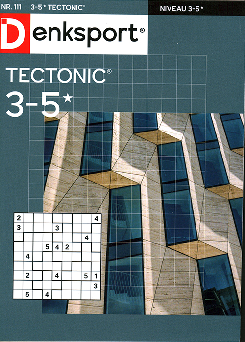 Denksport Tectonic – 3-5* 111 2024 – Aboland