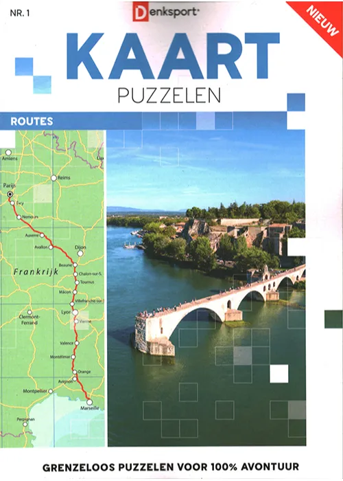 Denksport Kaart Puzzelen - 01 2024 | Aboland