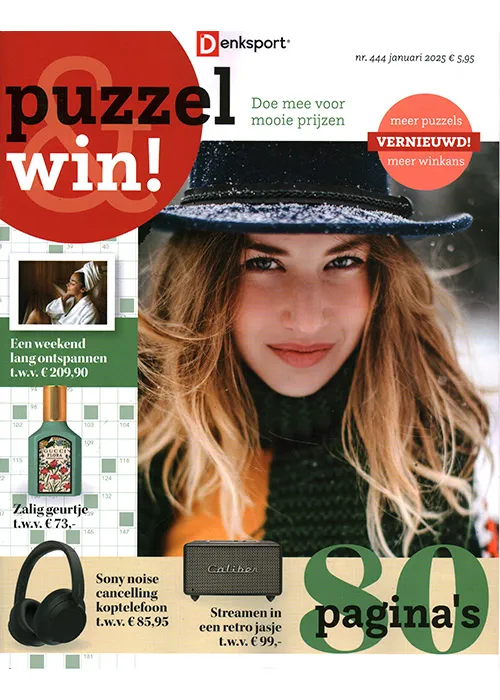 Denksport Puzzel en Win! - 444 2025 | Aboland