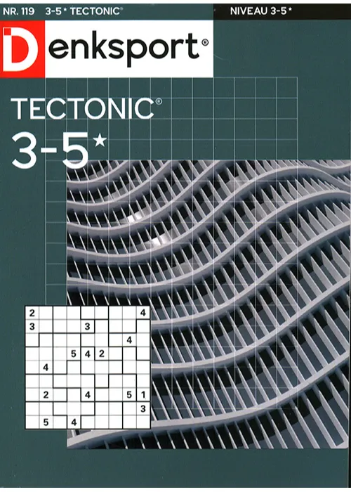 Denksport Tectonic – 3-5* 119 2025 – Aboland