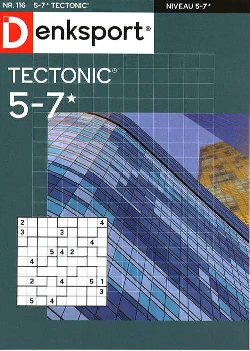 Denksport Tectonic – 5-7* 116 2025 – Aboland