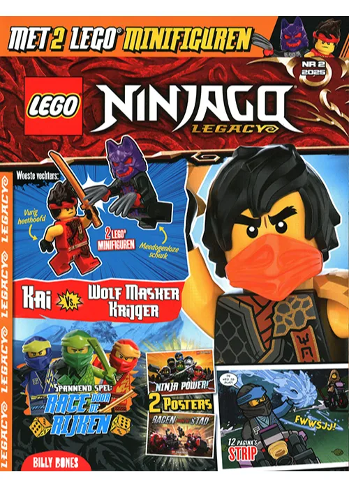 LEGO Ninjago Magazine - 02 2025 Legacy | Aboland