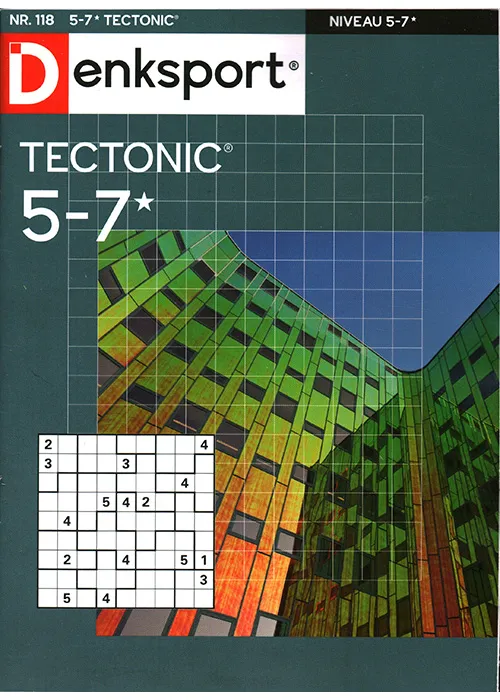 Denksport Tectonic – 5-7* 118 2025 – Aboland