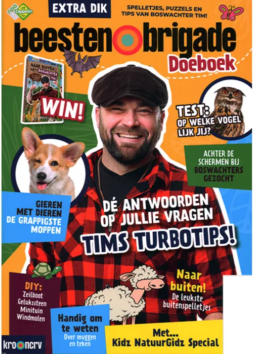 NPO Zappelin Doeboekje - Beesten brigade doeboek 2025 | Aboland