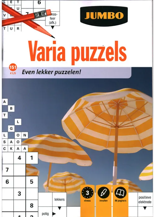 Sanders Jumbo Varia Puzzels – 151 2025 – Aboland