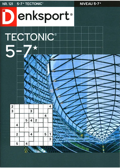 Denksport Tectonic - 5-7* 121 2025 | Aboland