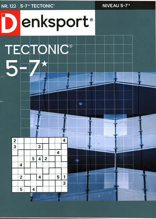 Denksport Tectonic – 5-7* 122 2025 – Aboland