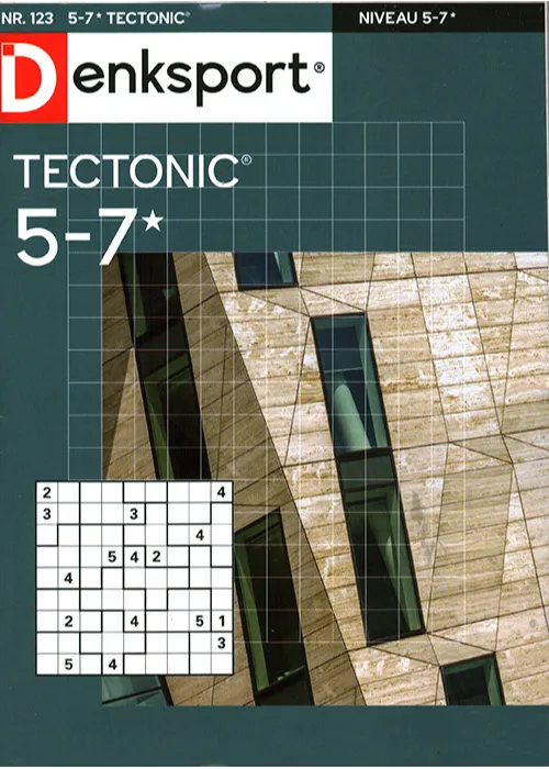 Denksport Tectonic - 5-7* 123 2025 | Aboland